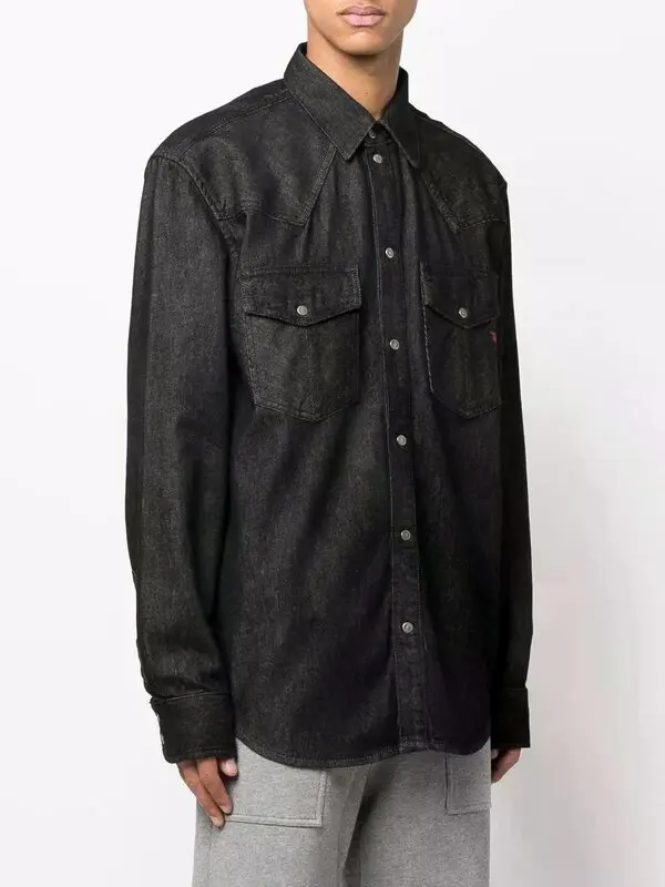 DIESEL® D-ocean Dark Denim Shirt