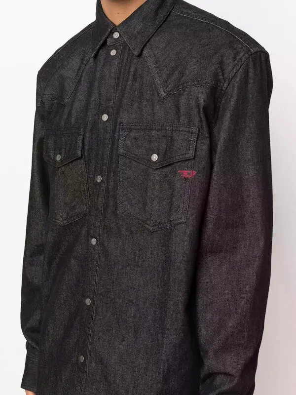 DIESEL® D-ocean Dark Denim Shirt