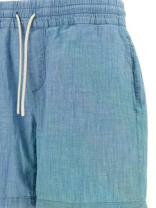 Portuguese Flannel Chambray Drawstring Shorts