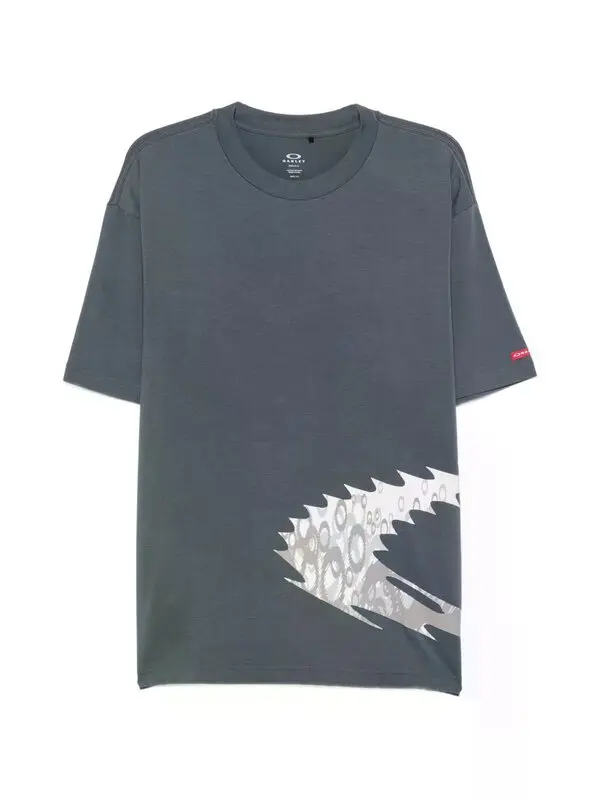 Oakley New Retro Graphic-print T-shirt - Grey
