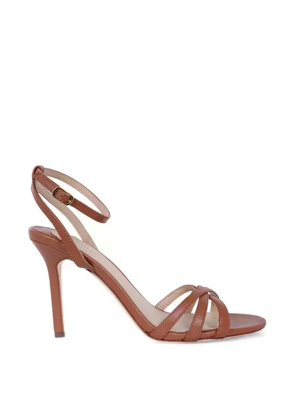Ralph Lauren Strappy Stiletto Sandals With Ankle Strap
