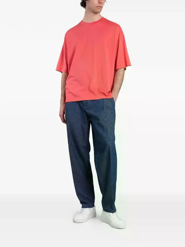 ROBERTO COLLINA Crew-neck Short-sleeve T-shirt