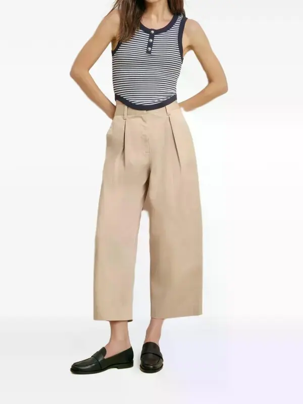 FAVORITE DAUGHTER London Pleat Detail Trousers