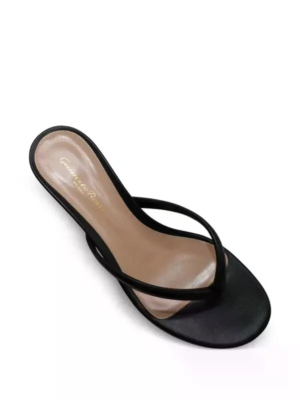 GIANVITO ROSSI Calypso Heeled Sandals - Black