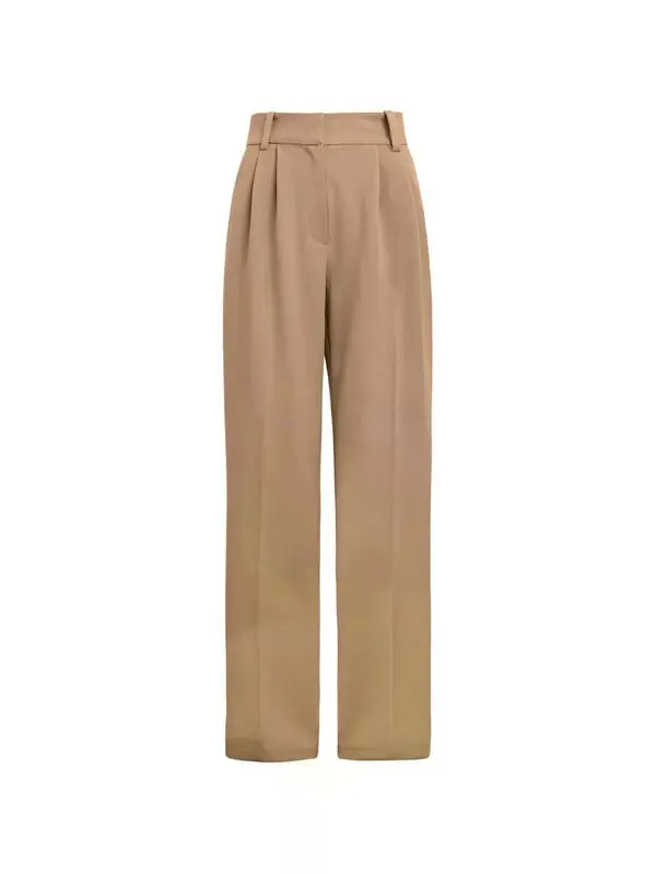 FAVORITE DAUGHTER Favorite Pleated" Khaki Trousers