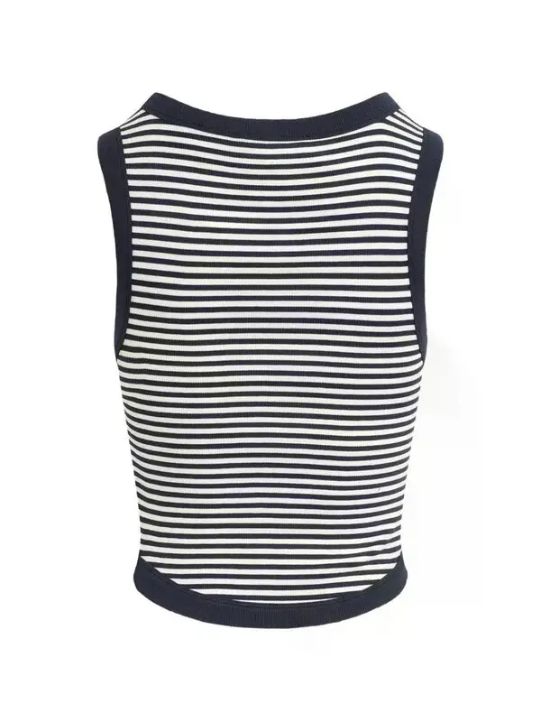 FAVORITE DAUGHTER Striped Ribbed Tank Top