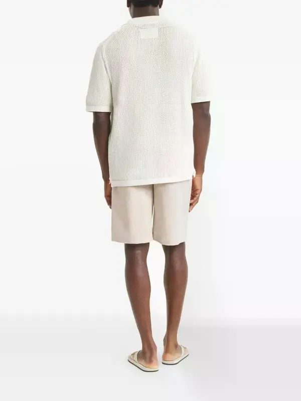 Maison Kitsuné Pleated Detail Shorts