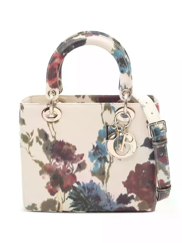 Dior Medium Lady Tote Bag - Neutrals