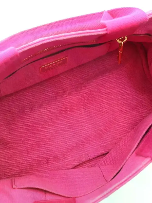 Prada Canapa Tote Bag - Pink