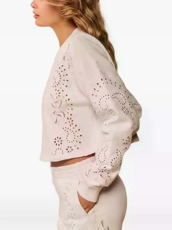 LoveShackFancy Abrah Broderie-anglaise Scalloped-hem Shorts
