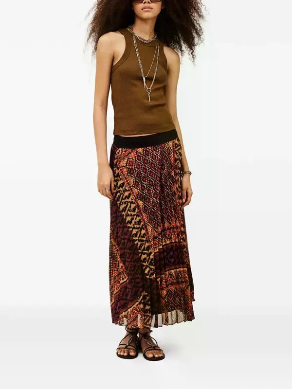 Ba&sh Ribbed-knit Racerback Top