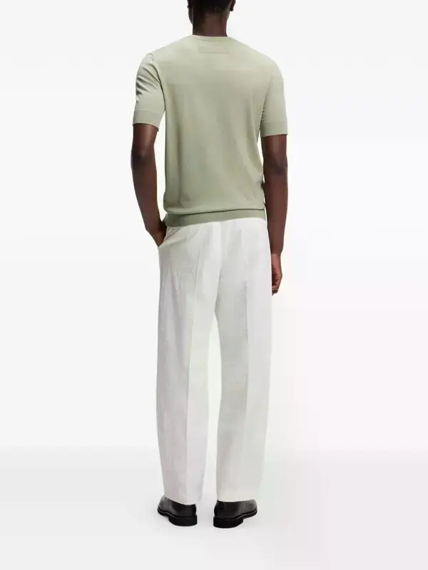 Hugo Short-sleeved Knitted T-shirt