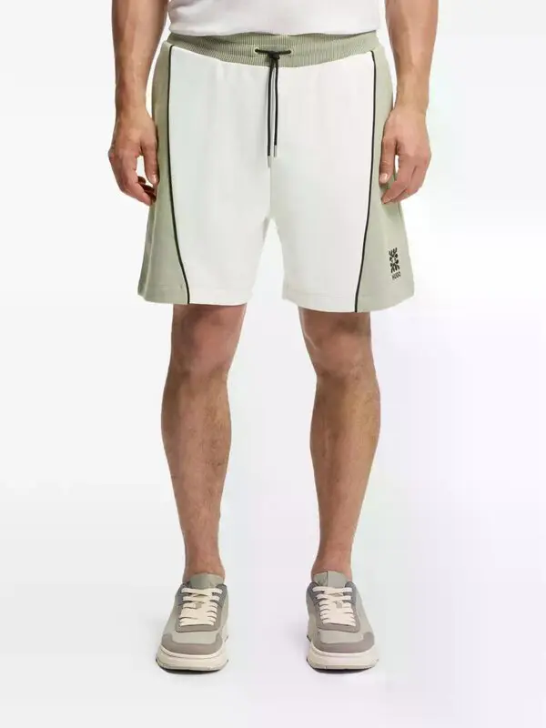 Hugo Panelled Logo-print Track Shorts