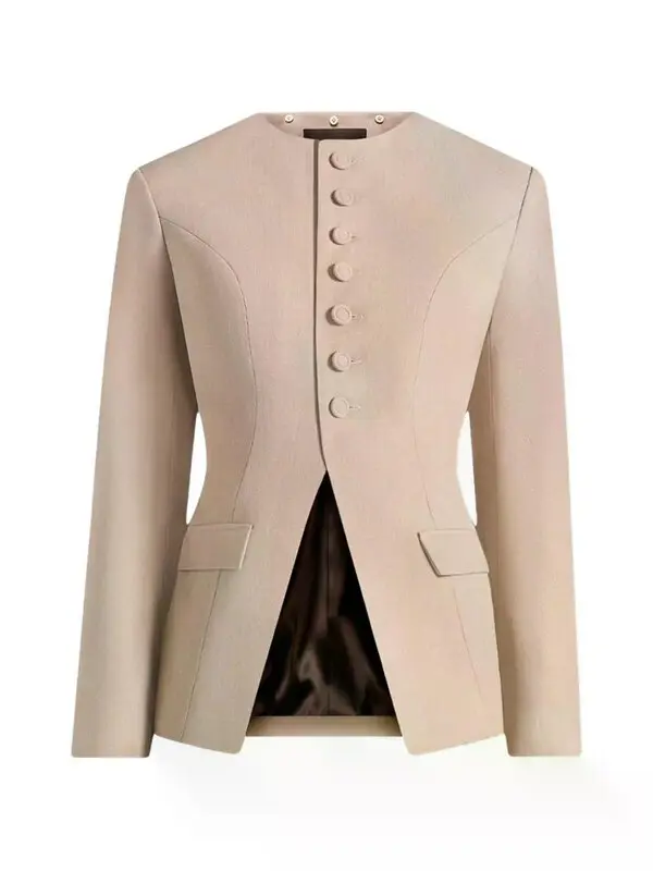 Manière De Voir Maniere De Voir Harper Detachable Collar Top - Neutrals