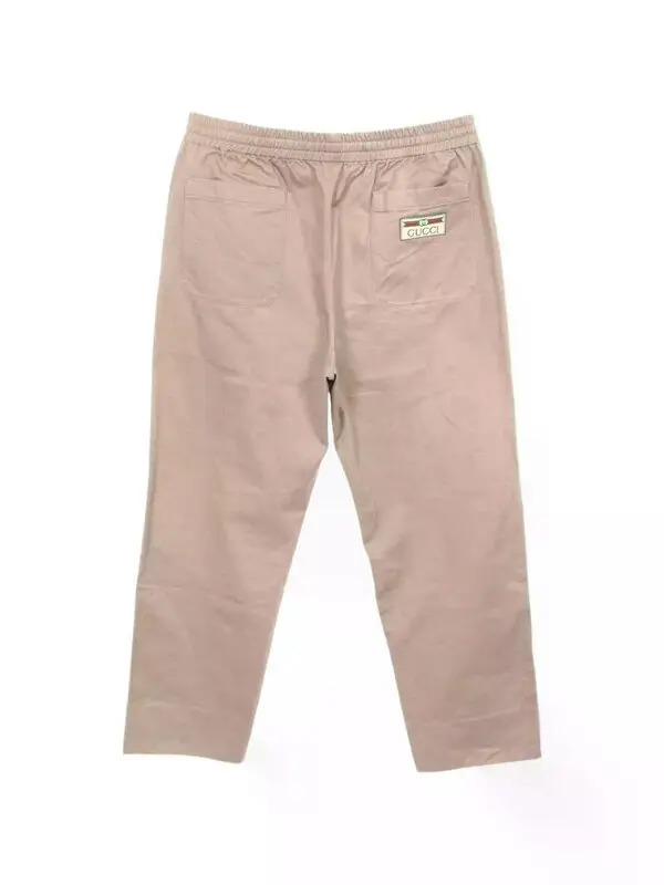 Gucci 2010 Logo-patch Trousers