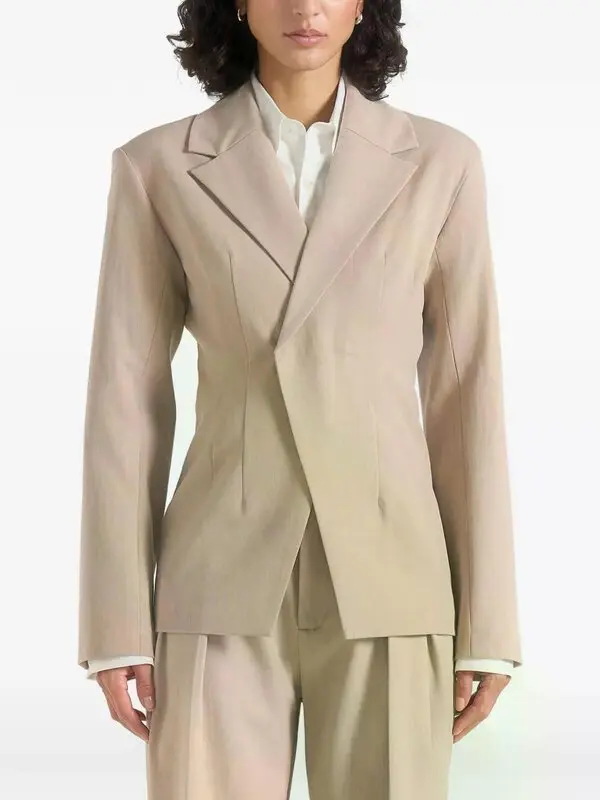 Manière De Voir Beatrice Tailored Cinched Blazer