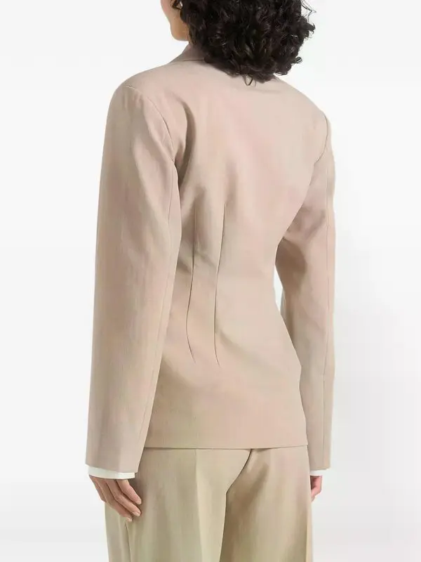 Manière De Voir Beatrice Tailored Cinched Blazer