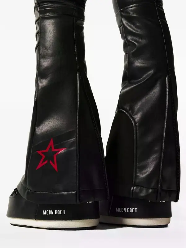 Perfect Moment High-waisted Aurora Flared Ski Trousers - Black