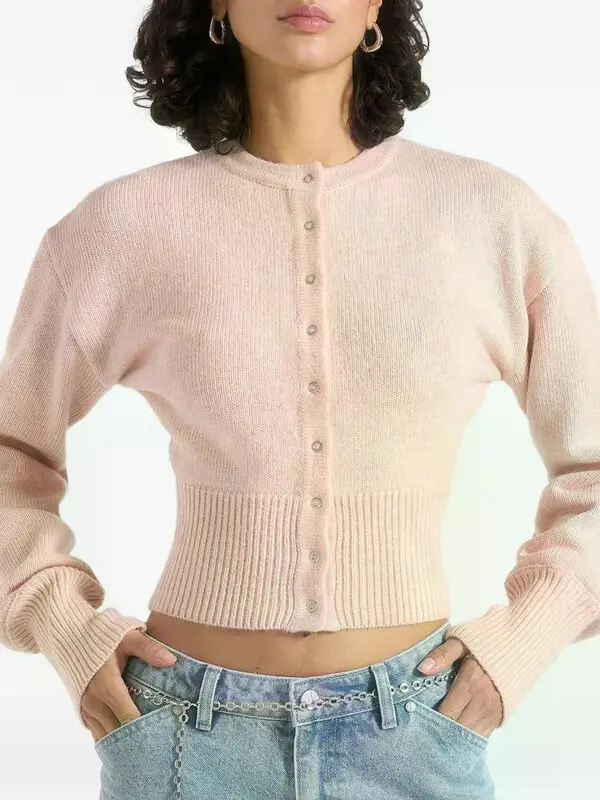 Manière De Voir Knitted Cardigan - Pink