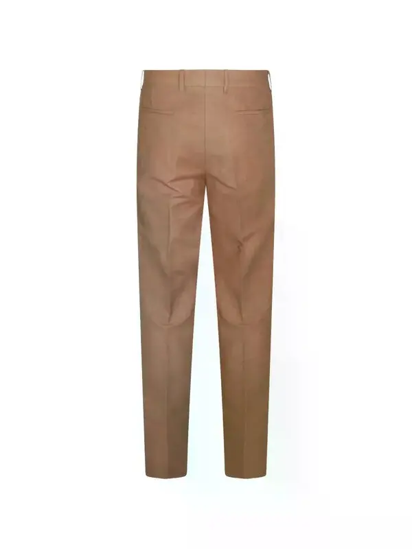 Brunello Cucinelli Pleated Waistband Tapered Trousers - Neutrals