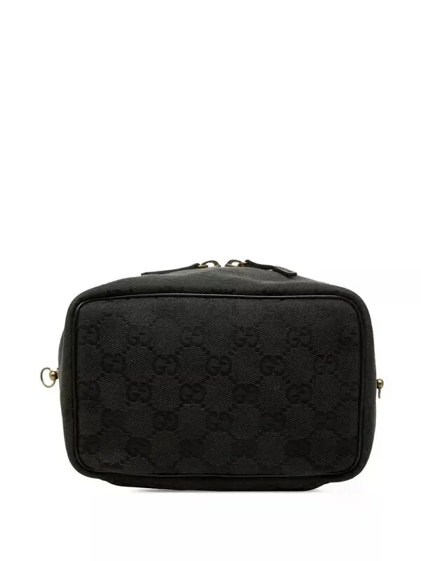 Gucci Gg Canvas Vanity Bag Satchel