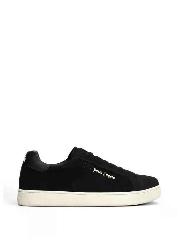 Palm Angels Logo-print Suede Sneakers