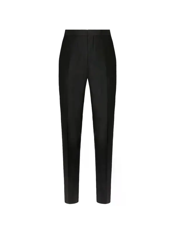 Boggi Milano Tailored Trousers With Satin Stripe