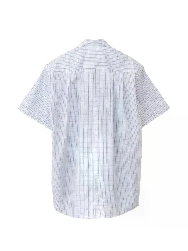 NAMACHEKO Check-print Short-sleeved Shirt