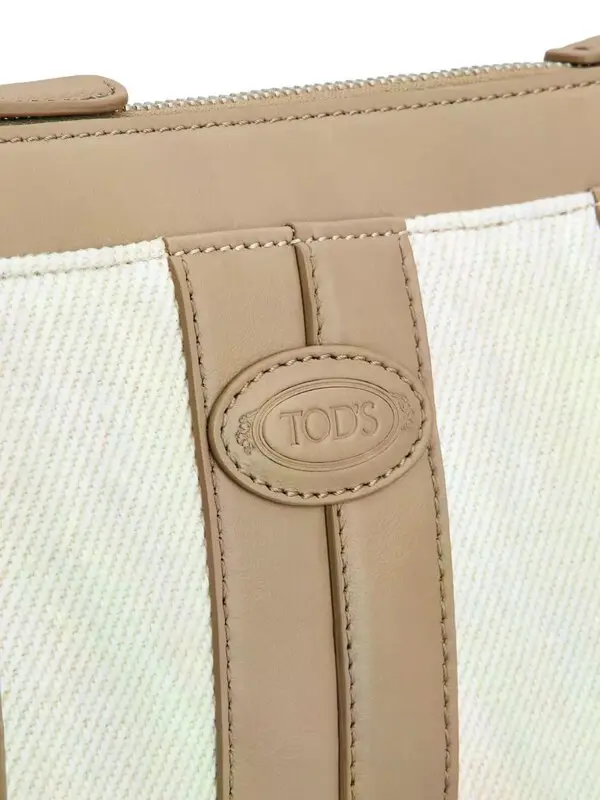TOD'S Di Clutch Bag - Neutrals