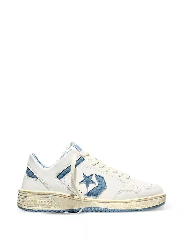 CONVERSE X Eric Emanuel Weapon Lace-up Leather Sneakers - Neutrals