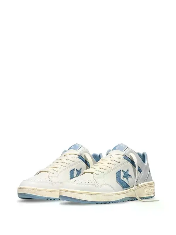 CONVERSE X Eric Emanuel Weapon Lace-up Leather Sneakers - Neutrals