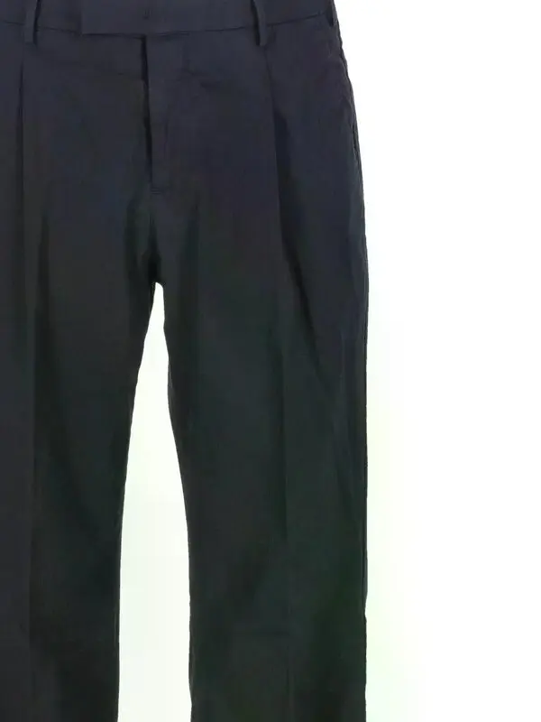 PT TORINO Pleated Straight-leg Trousers - Blue
