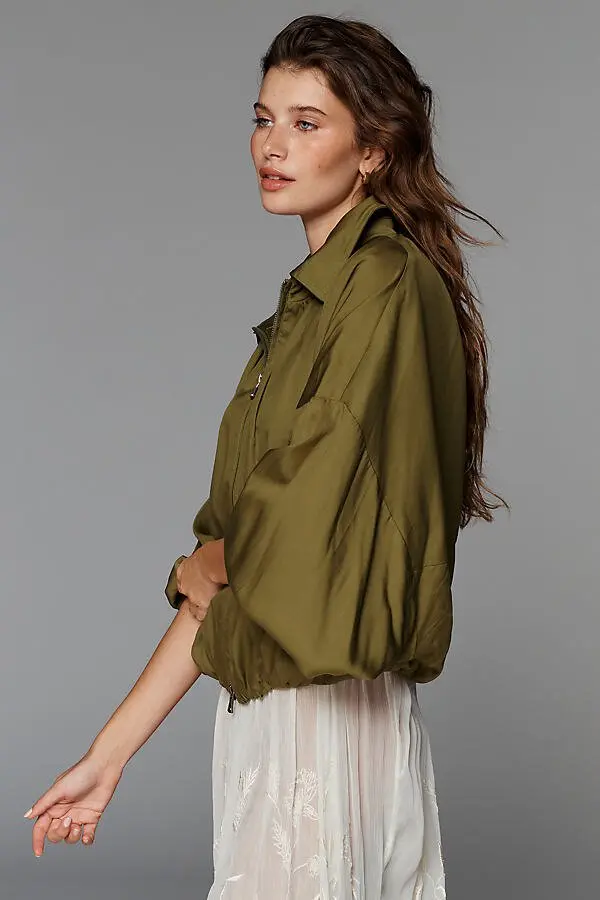 Anthropologie Oversized Bubble Jacket