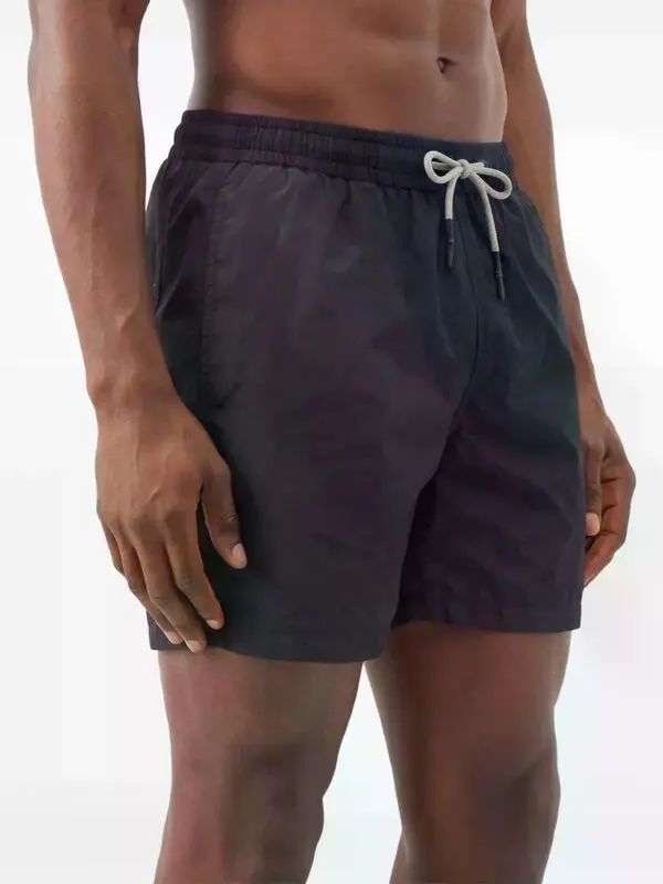 D4.0 Drawstring Swim Shorts - Black