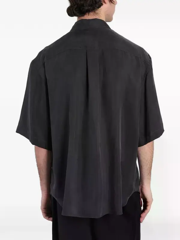GRIFONI Short-sleeve Chest-pocket Shirt