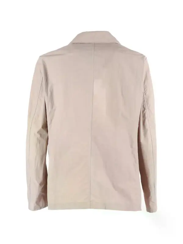 CAMPLIN Double-breasted Storm Jacket With Notched Lapels And Rope Detail