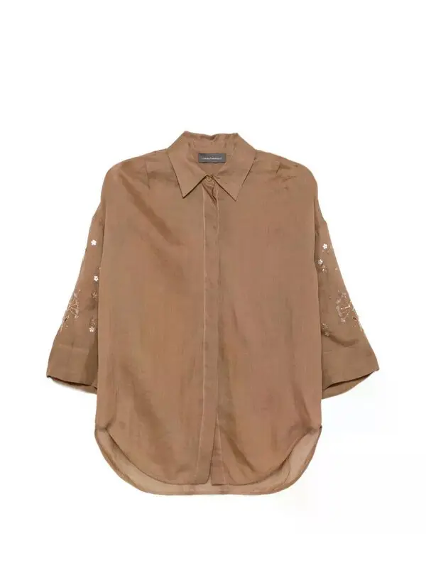 Lorena Antoniazzi Sequin Embellished Shirt