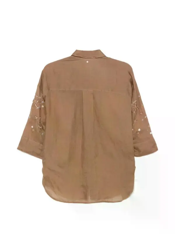 Lorena Antoniazzi Sequin Embellished Shirt