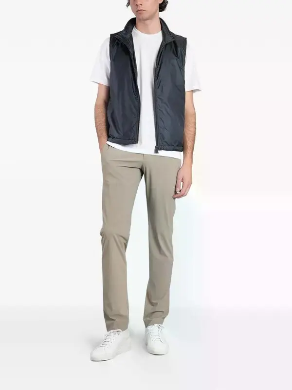 Aspesi High-neck Gilet - Blue