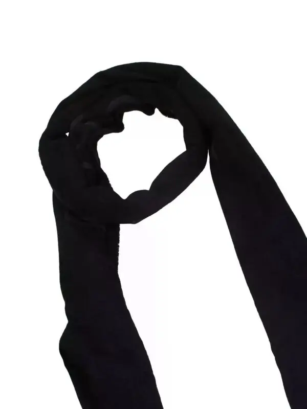 Off-White Fringed Scarf