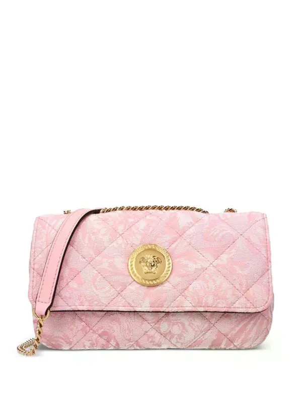 Versace Medusa Jacquard Shoulder Bag
