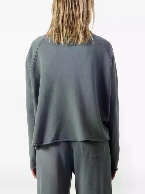 American Vintage Raw-cut Boat-neck Sweater