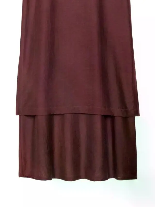 OTTOD'AME Spaghetti Strap Layered Dress