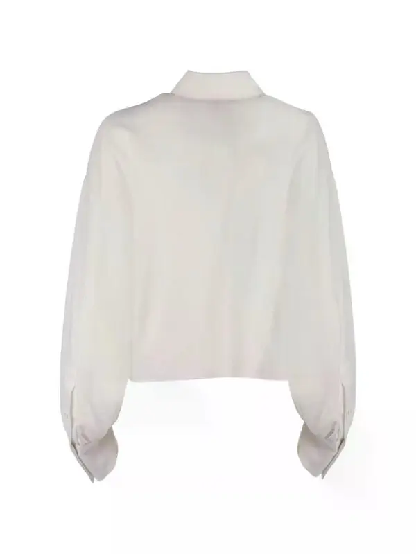 Ermanno Scervino Lace-trimmed Shirt - Neutrals