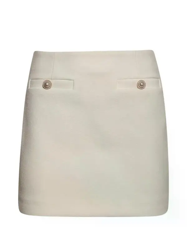 Florence & Fortitude Peyton Buttoned Mini Skirt