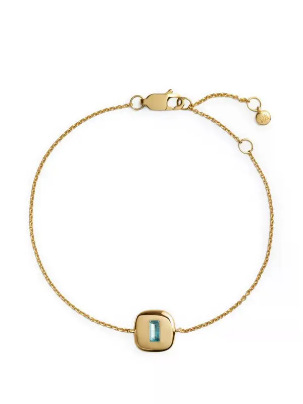 Monica Vinader Gemdrop Topaz Bracelet - Gold