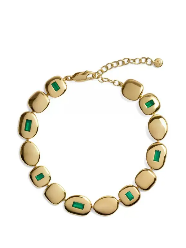 Monica Vinader Gemdrop Mosaic Bracelet - Gold