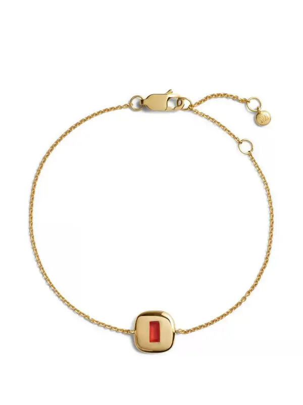 Monica Vinader Gemdrop Onyx Bracelet - Gold