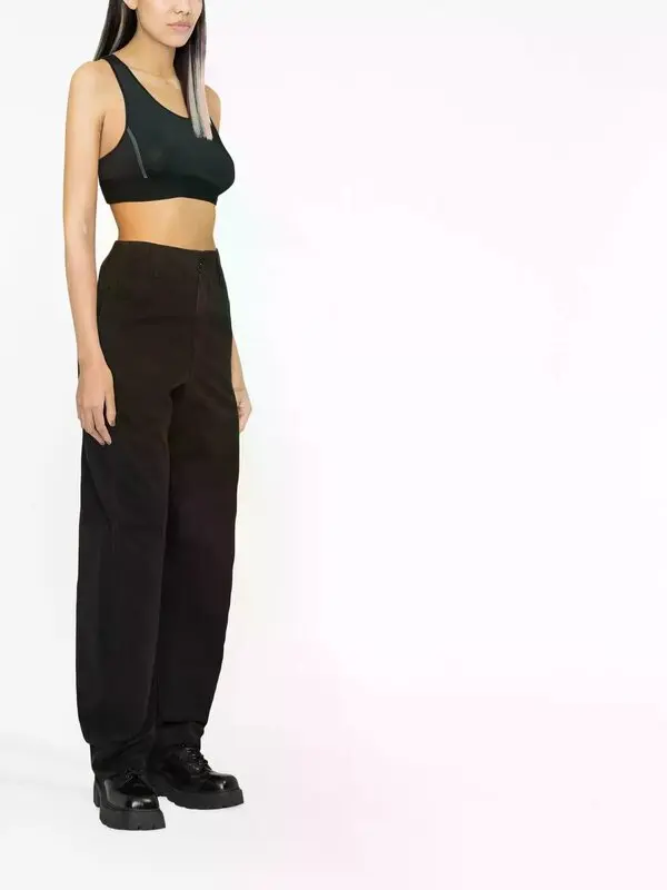 Balenciaga Logo-hem Sporty Bra