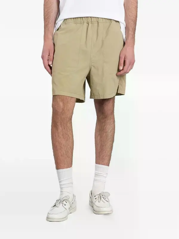GRIFONI Elasticated Waistband Patch Pocket Shorts
